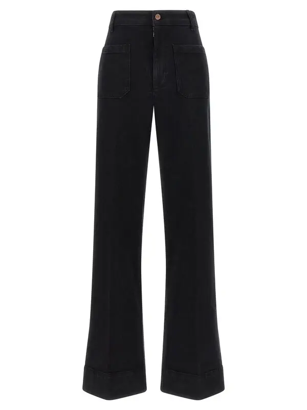 Victoria Beckham Alina' Jeans - Black