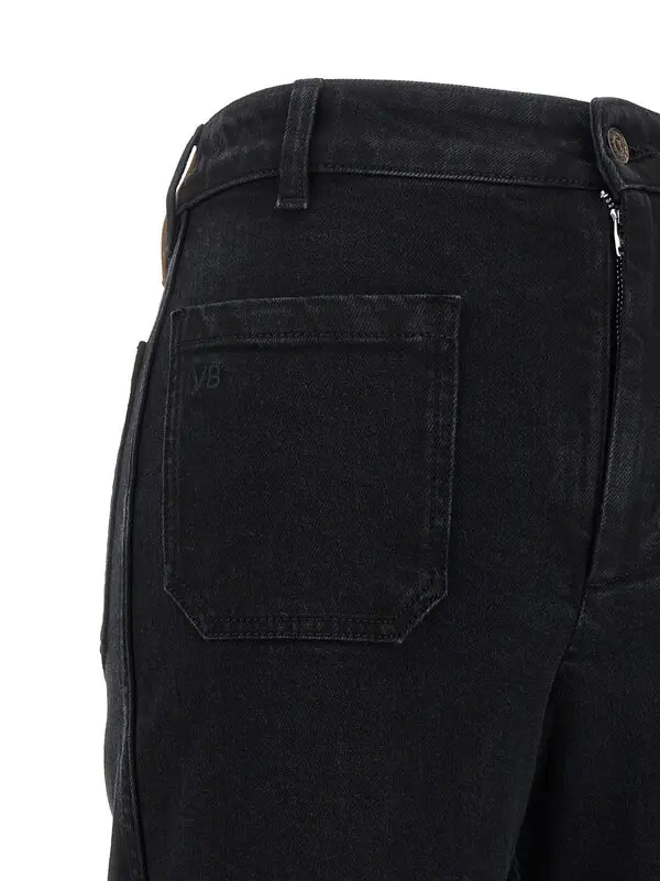 Victoria Beckham Alina' Jeans - Black