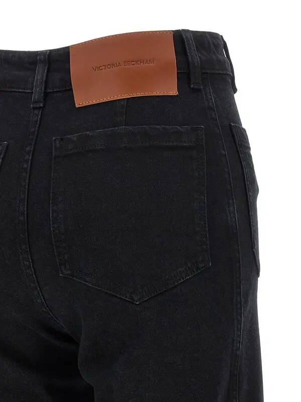 Victoria Beckham Alina Denim Jeans - Black