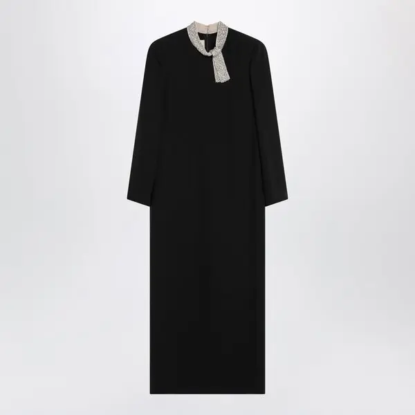 Valentino Garavani Silk Cady Couture Dress - Black