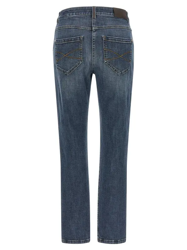 Brunello Cucinelli Monile' Jeans - Blue