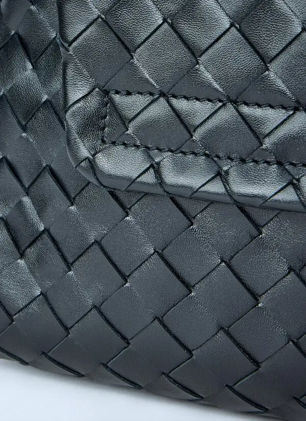 Bottega Veneta Giorno Handbag - Black