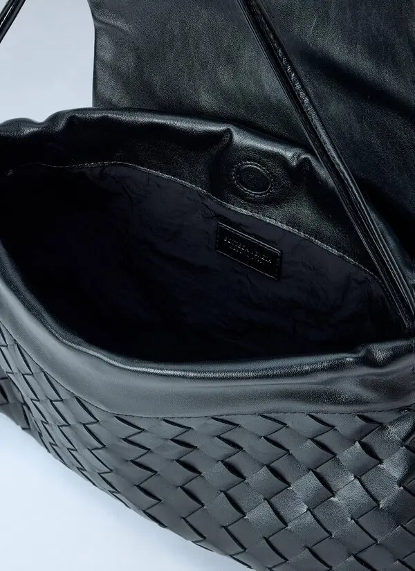 Bottega Veneta Giorno Handbag - Black