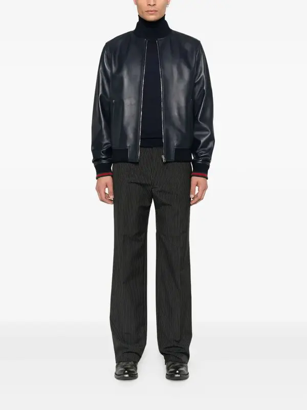 Saint Laurent Cashmere Wool Silk Turtleneck