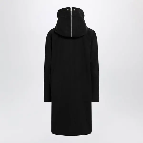 Rick Owens Long Megaparka In Cotton