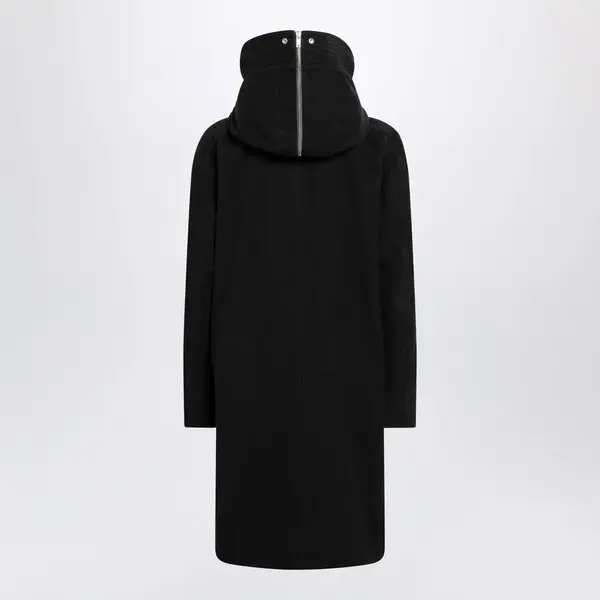 Rick Owens Long Megaparka In Cotton