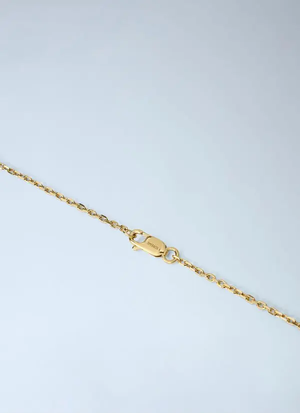 TOTEME Large Onyx Drop Necklace