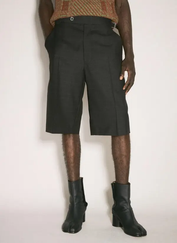 VIVIENNE WESTWOOD Humphrey Wool Shorts - Brown
