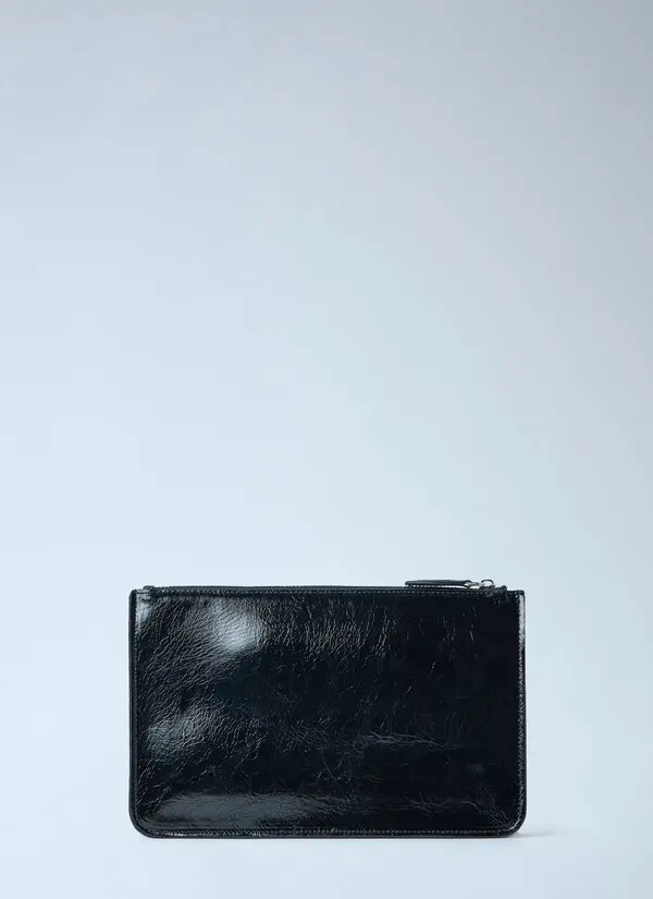 TOTEME Threefold Naplack Clutch Bag