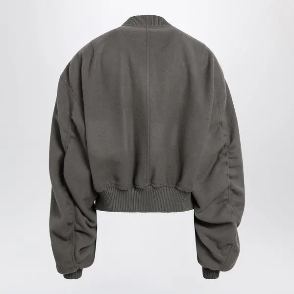Rick Owens Tower Secchia Flight Jacket - Gray