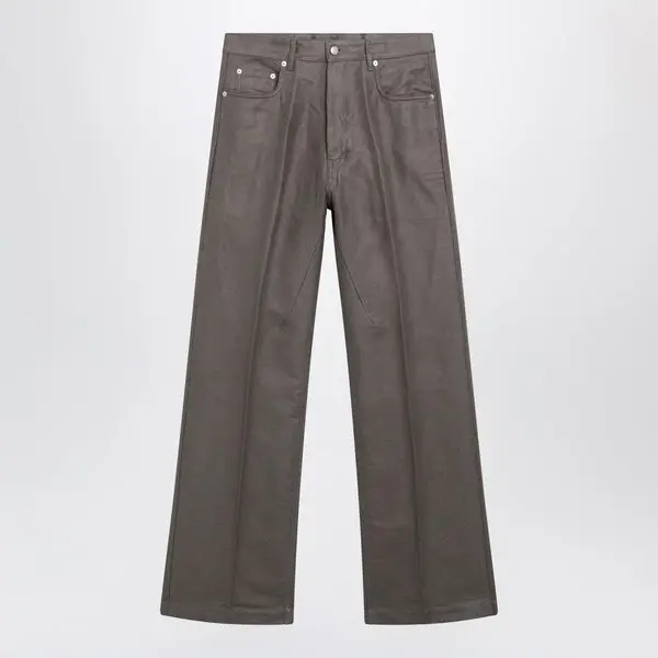 Rick Owens Cotton-blend Trousers - Gray