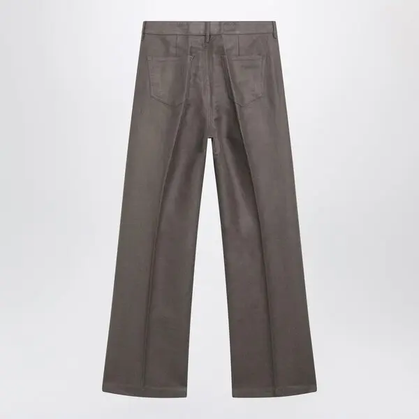 Rick Owens Cotton-blend Trousers - Gray