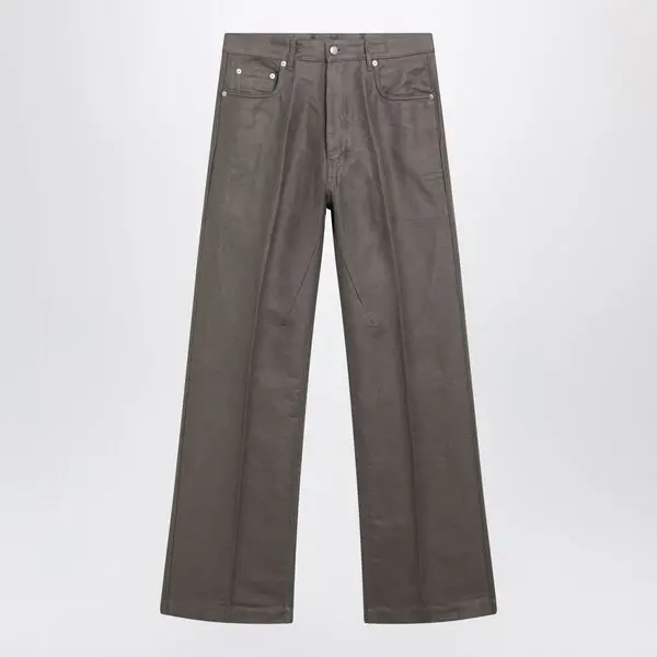Rick Owens Cotton-blend Trousers - Gray