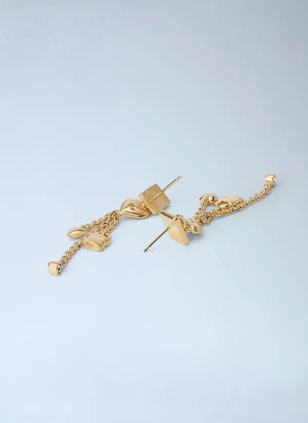 Chloé Mini Paddington Earrings - Gold