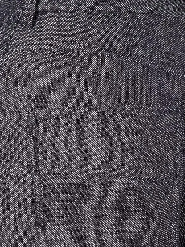 Fendi Relaxed Linen, Cotton And Silk Jeans - Multicolor