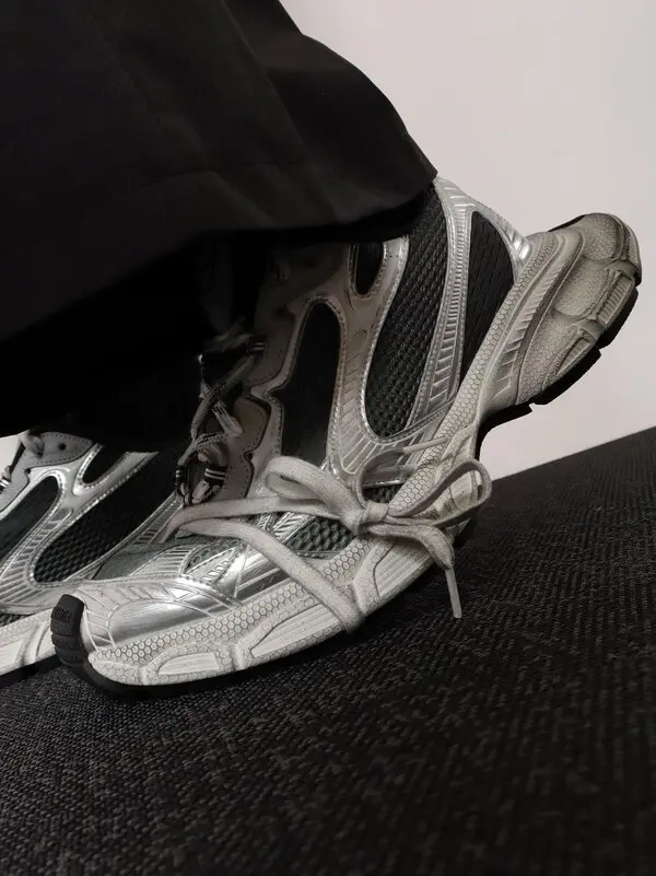 Balenciaga Mesh And Nylon Sneakers 3xl - Multicolor