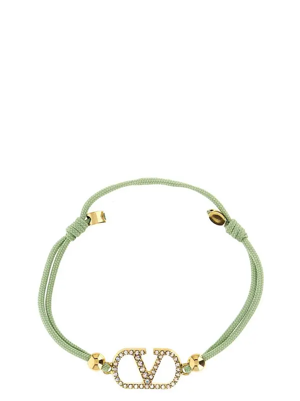 Valentino Garavani Vlogo Signature Bracelet - Green