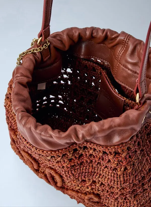Chloé Mini Summer Banana Drawstring Shoulder Bag