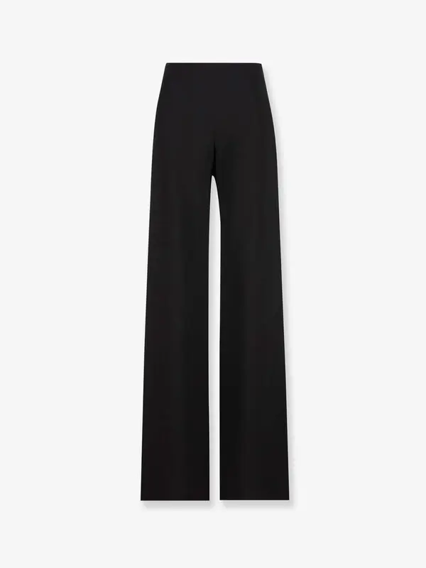 Gucci Technical Stretch Wool Trousers - Black