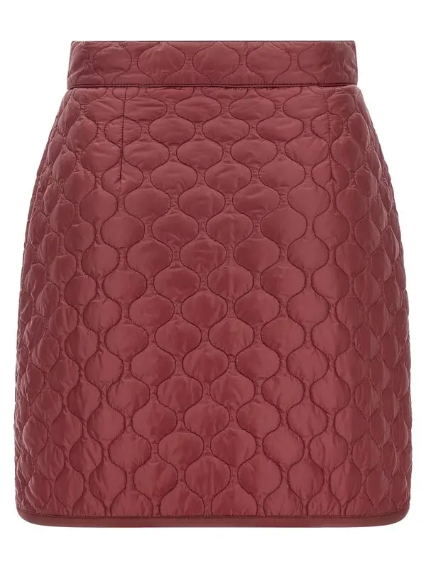 Moncler Quilted Miniskirt - Multicolor