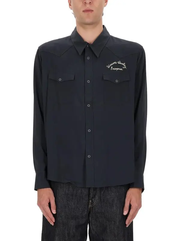 Visvim Four Corners Shirt - Black
