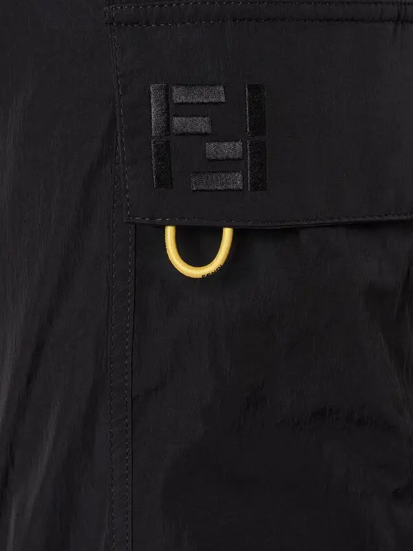 Fendi Cargo Nylon Trousers - Multicolor