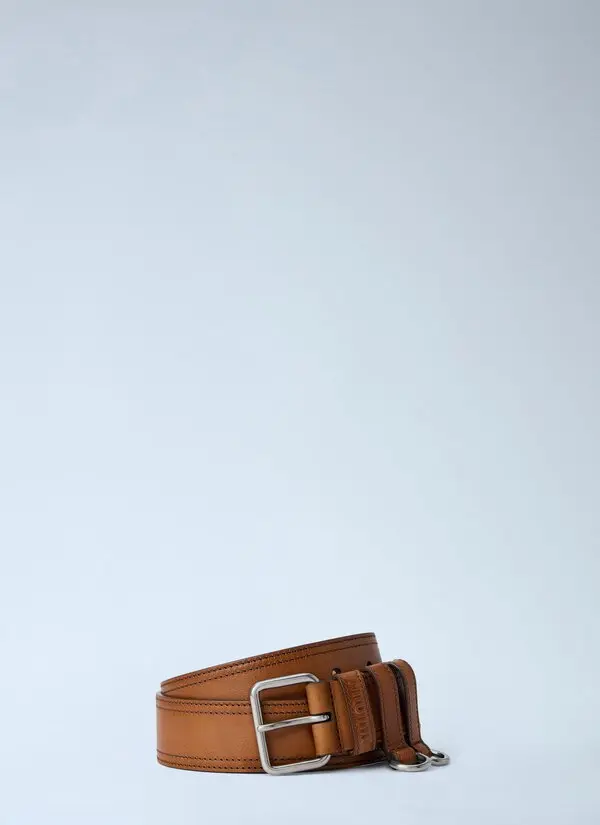 Miu Miu Leather Belt - Brown