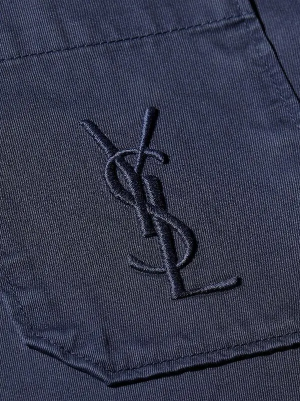 Saint Laurent Cassandre Certified Cotton Overshirt