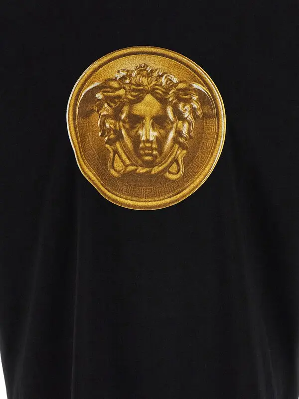 Versace Medusa Coin' T-shirt - Black
