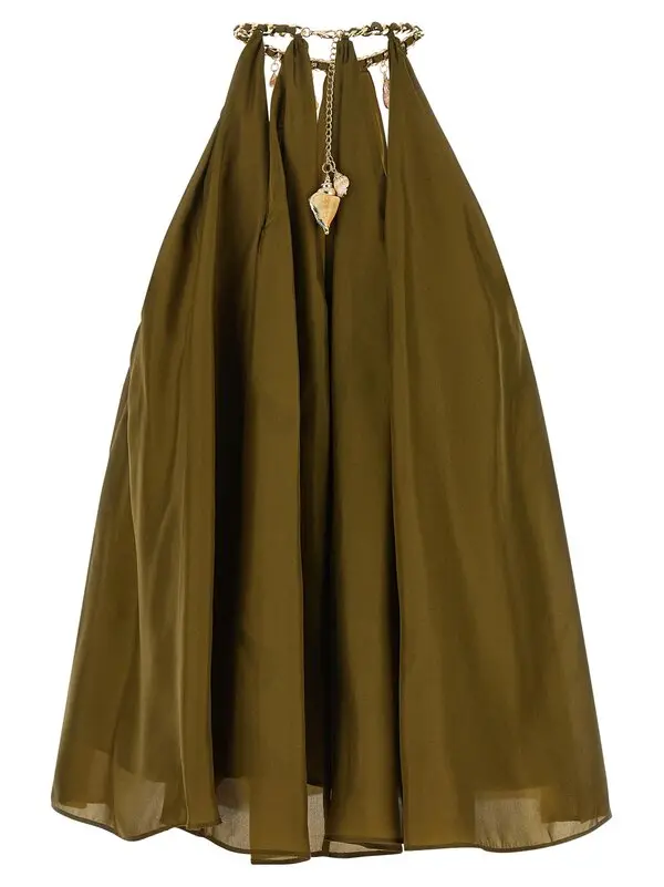 Zimmermann Mahon Silk Blouse - Green