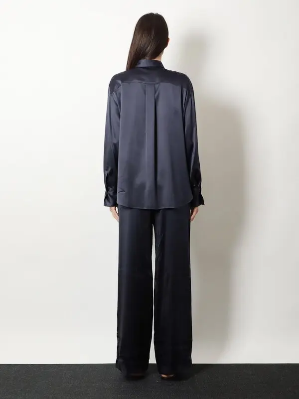 Brunello Cucinelli Silk Trousers - Multicolor