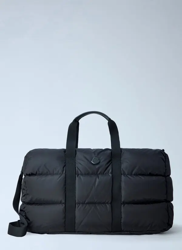 Moncler Caradoc Padded Quilted Duffel Bag - Black