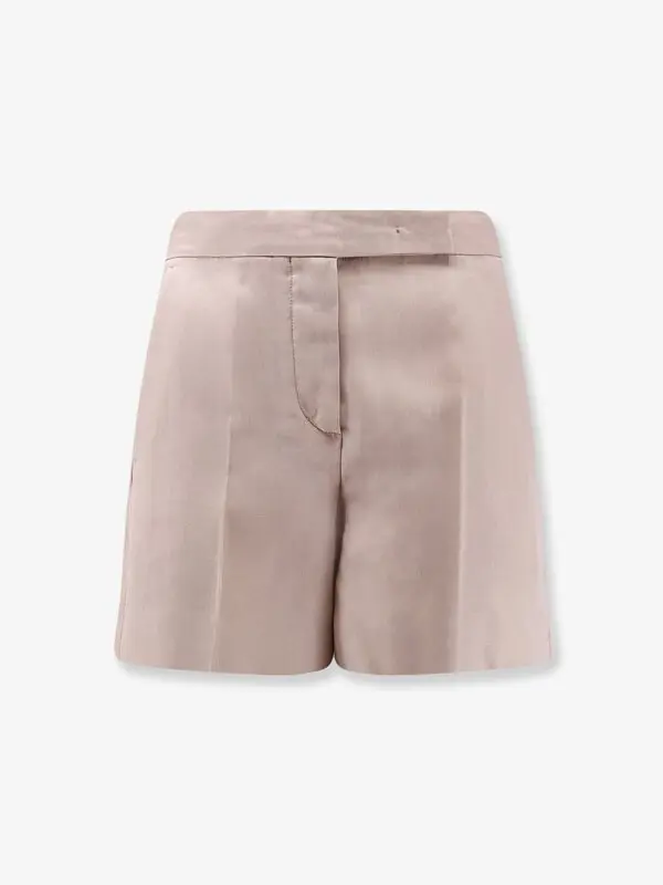 Max Mara Mxaerosi Silk Shorts - Multicolor