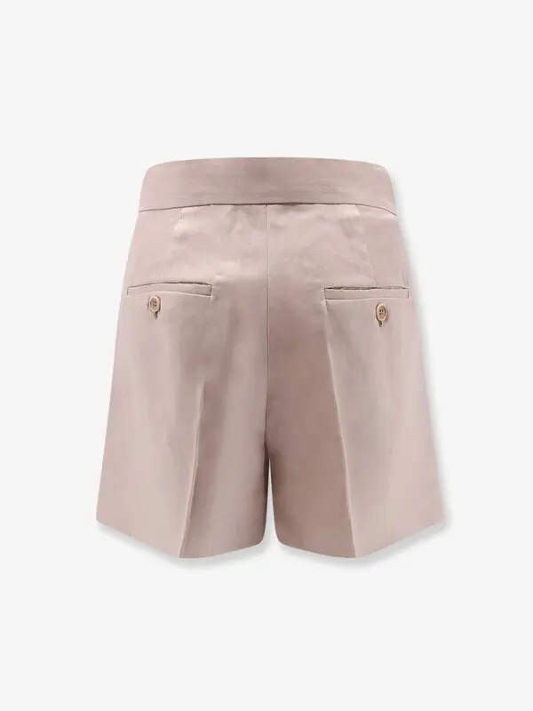 Max Mara Mxaerosi Silk Shorts - Multicolor