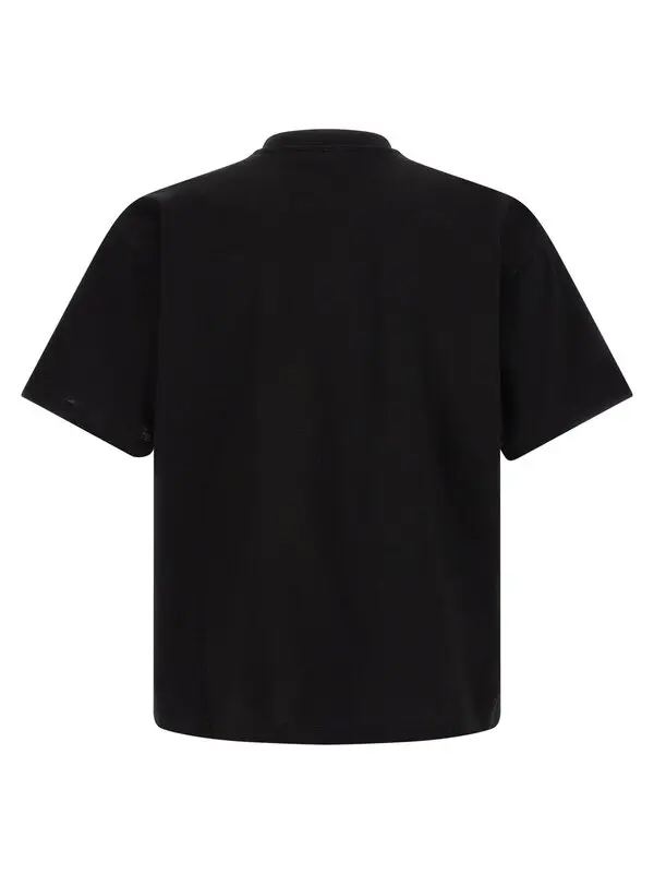 Versace Logo' T-shirt - Black