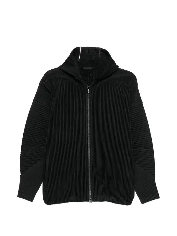 Issey Miyake Pleated Hoodie - Multicolor