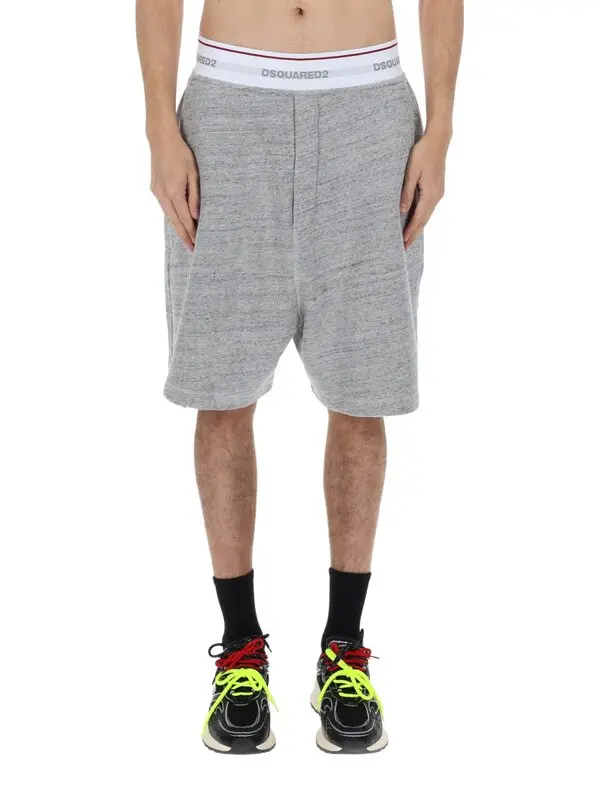 Dsquared2 Shorts Oversize Con Logo