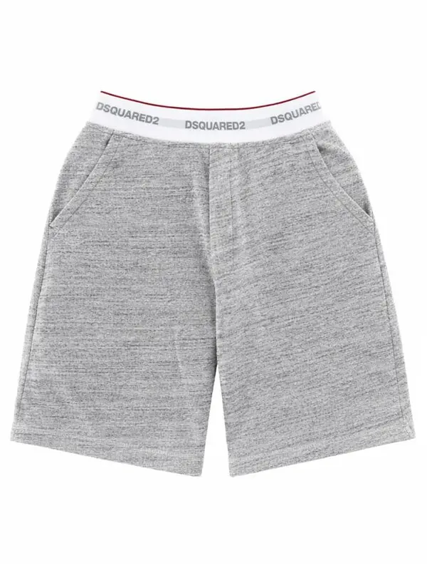 Dsquared2 Shorts Oversize Con Logo - Gray