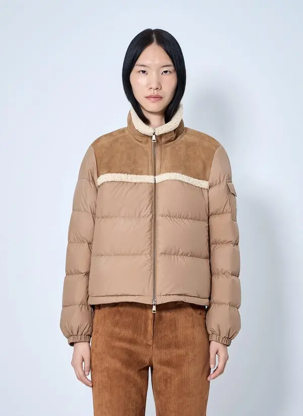 Moncler Aurore Jacket - Brown