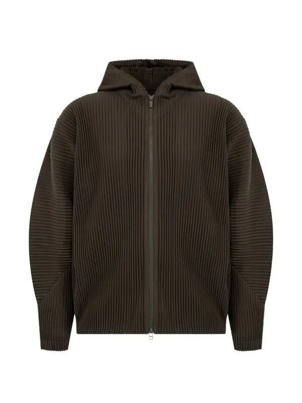 Issey Miyake Pleated Hoodie - Multicolor
