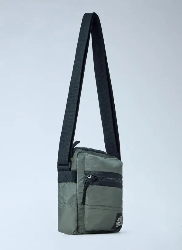 Stone Island Compact Crossbody Bag - Green