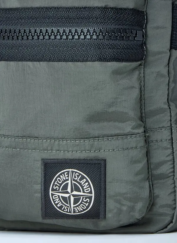 Stone Island Compact Crossbody Bag - Green