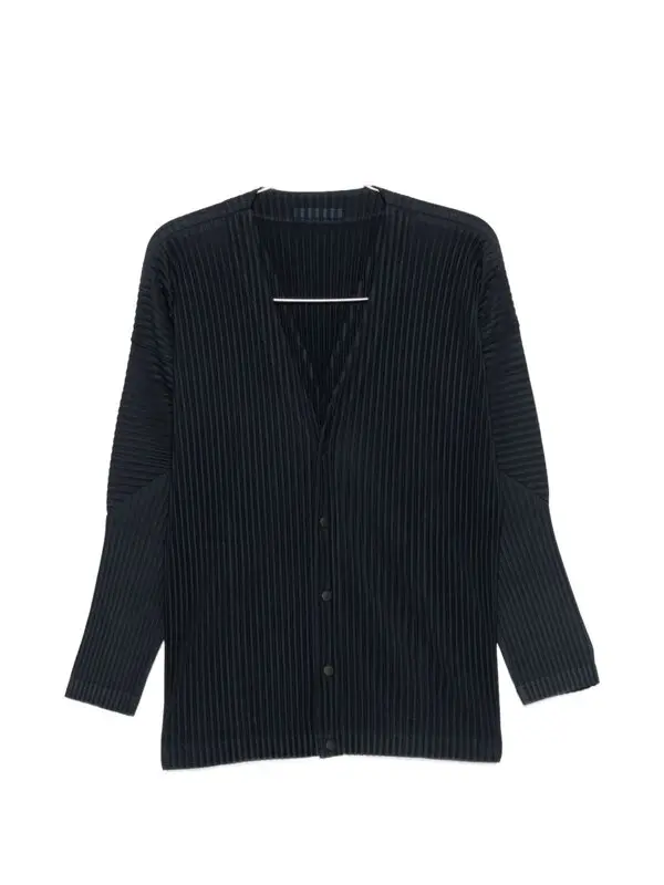 Issey Miyake Pleated Cardigan - Multicolor