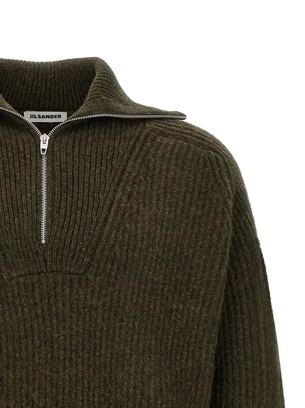 JIL SANDER Half-zip Sweater