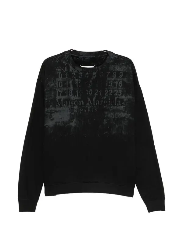 MAISON MARGIELA Logo Cotton Sweathirt