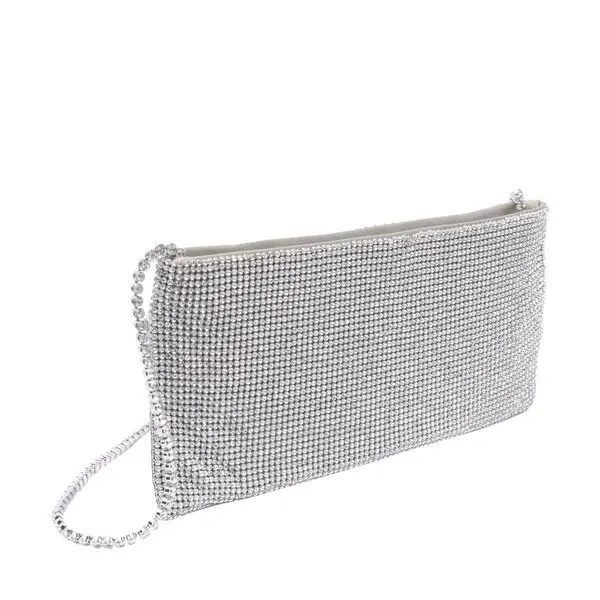 Benedetta Bruzziches Your Best Friend La Petite Clutch - Silver