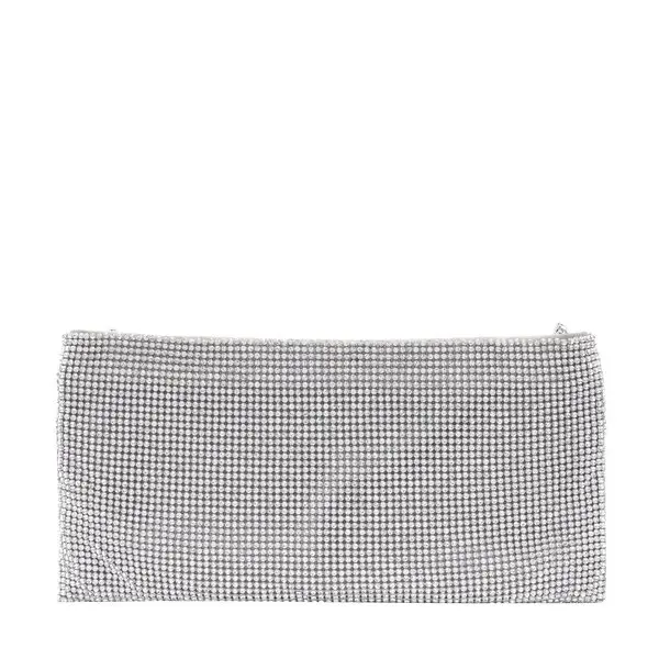 Benedetta Bruzziches Your Best Friend La Petite Clutch - Silver