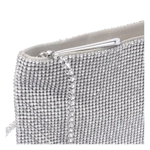Benedetta Bruzziches Your Best Friend La Petite Clutch - Silver