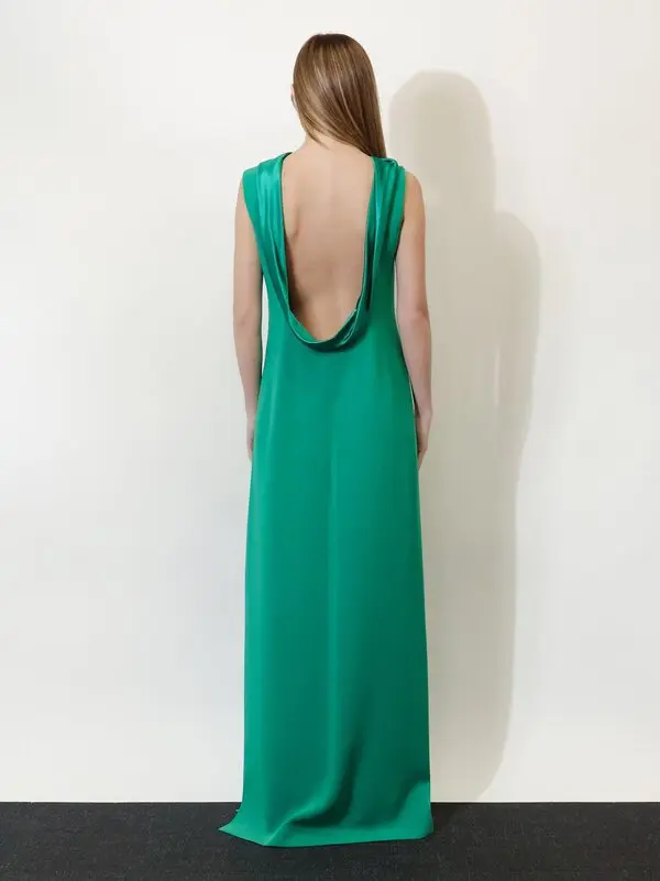 Max Mara Mxmeaere Long Dress - Green