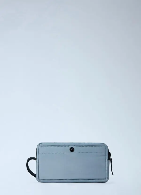 Stone Island Compact Nylon Pouch - Blue